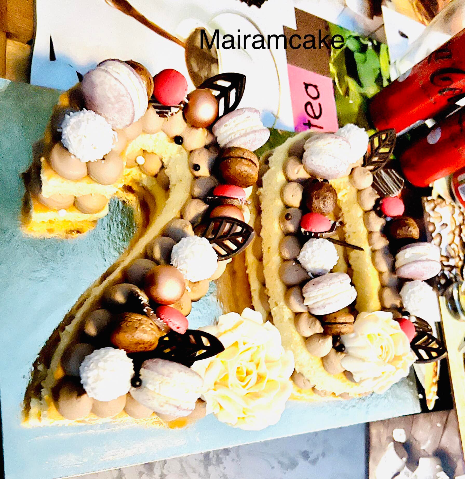 Number cake ou Lettre cake - Tasty Bouche